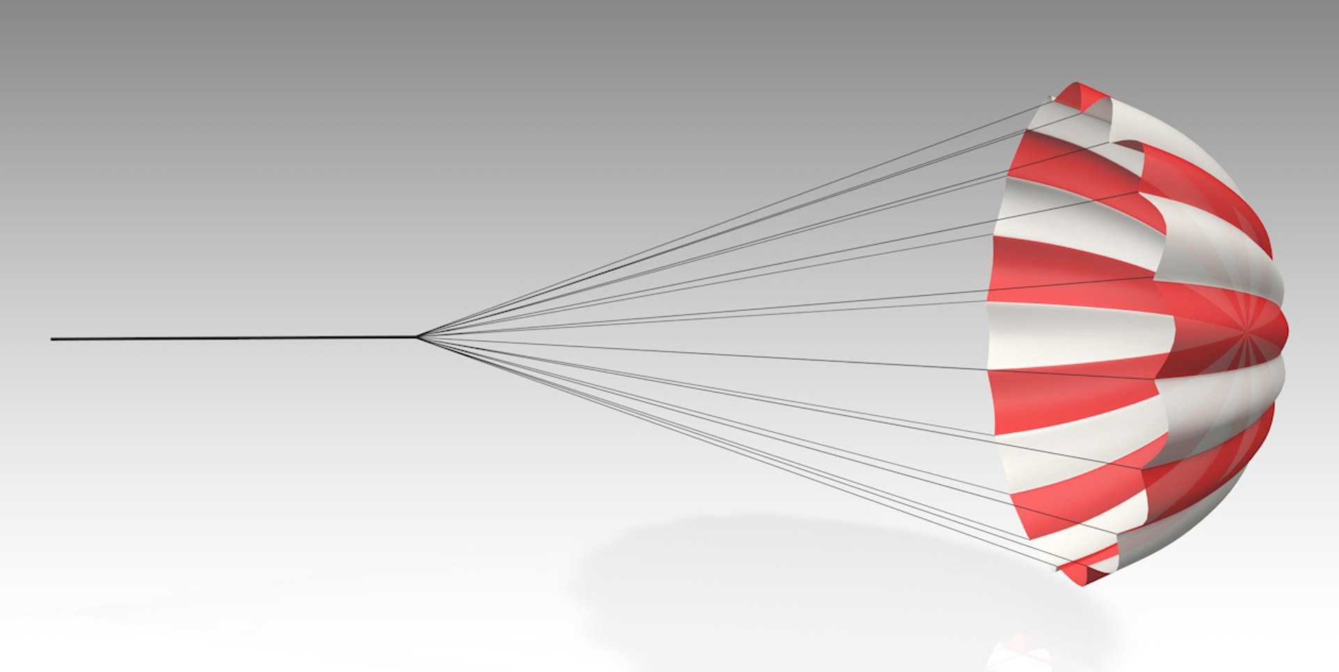 Parachute Brake 3D Model - TurboSquid 1536752