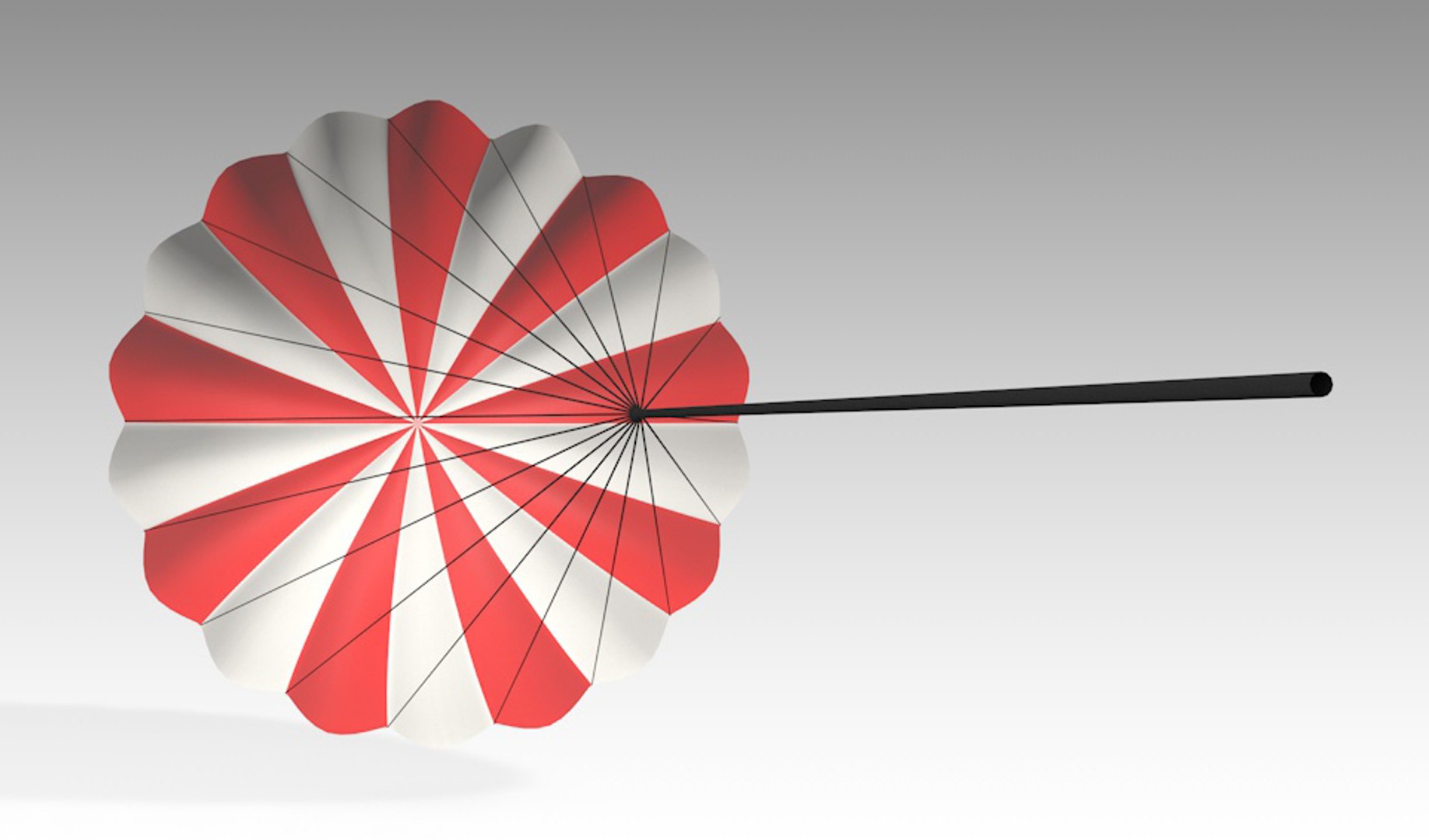 Parachute Brake 3D Model - TurboSquid 1536752