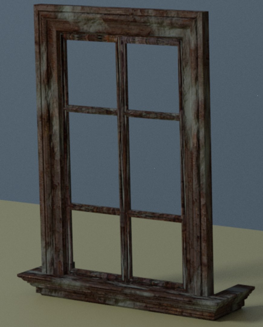3d Interior Exterior Window Model