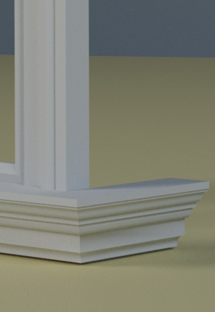3d Interior Exterior Window Model