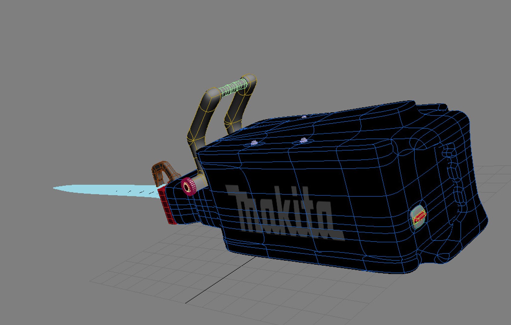 Demolition Hammer 3d Model
