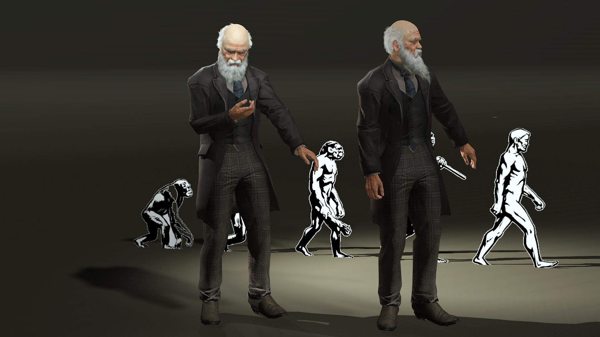 3D Darwin Model - TurboSquid 2207285