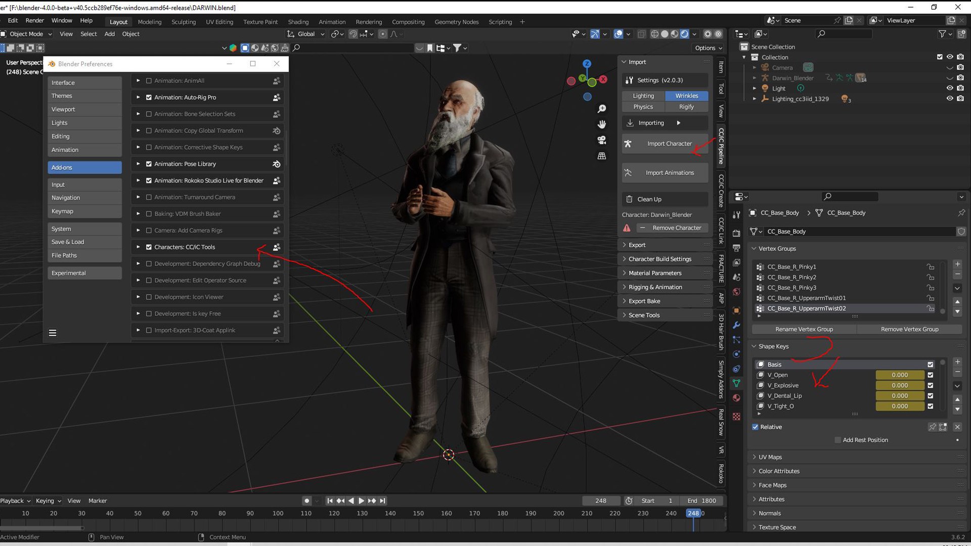 3D Darwin Model - TurboSquid 2207285