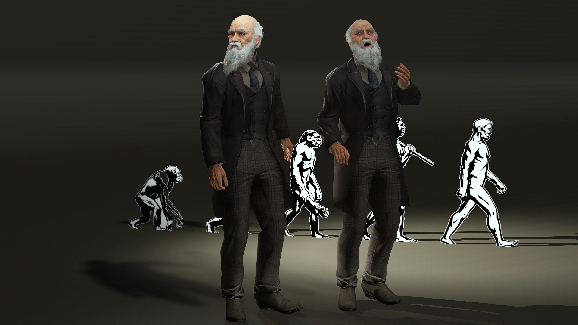 3D Darwin Model - TurboSquid 2207285