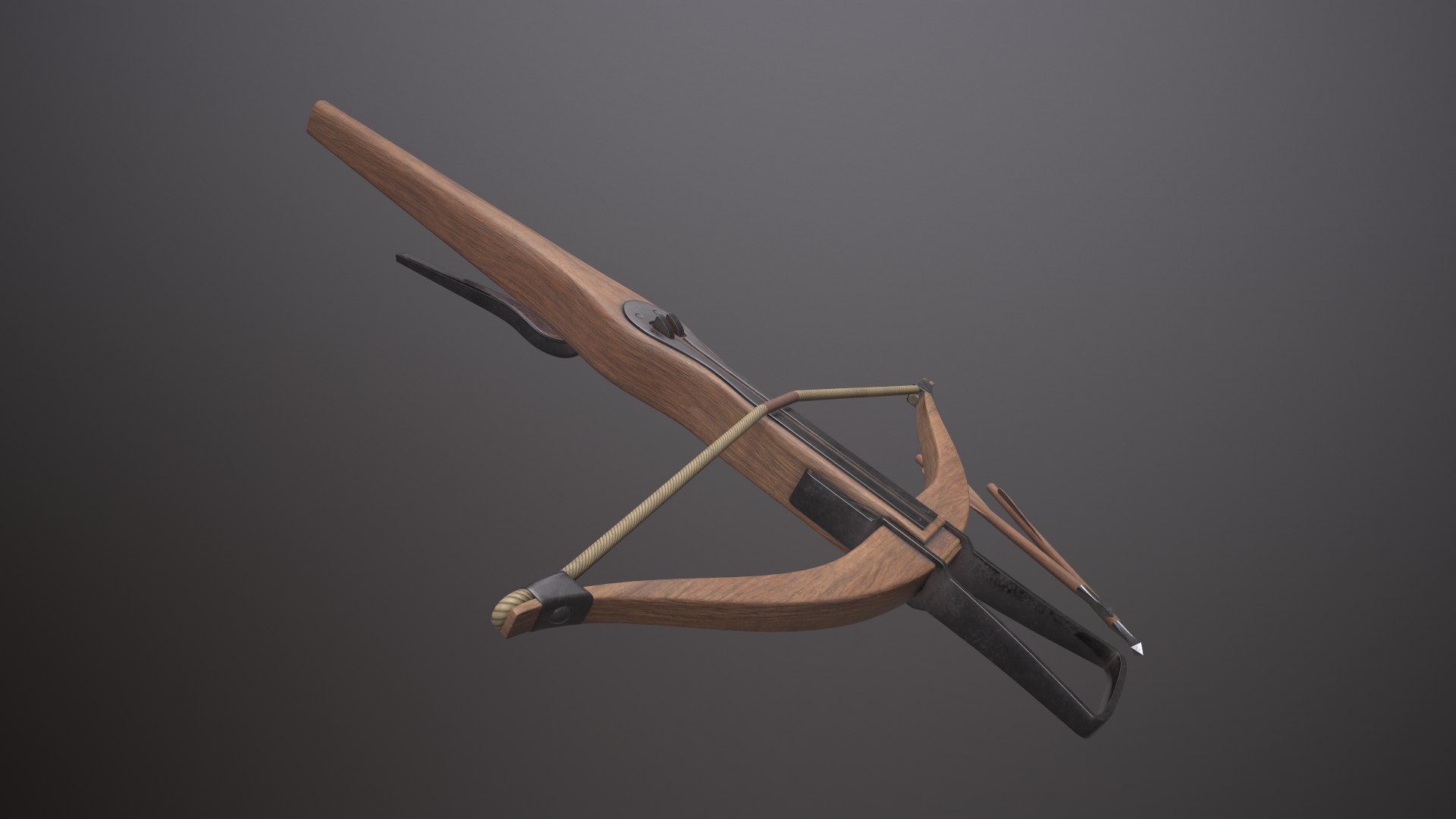 3D Crossbow model - TurboSquid 1784649