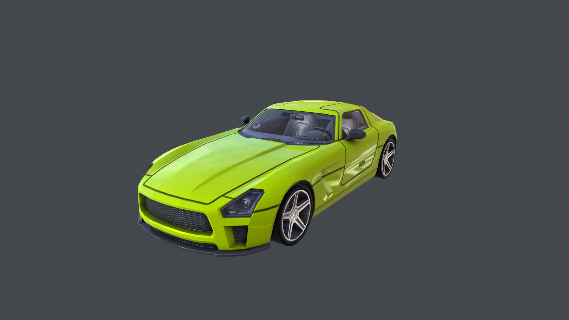 Fantastic Race Car Obj