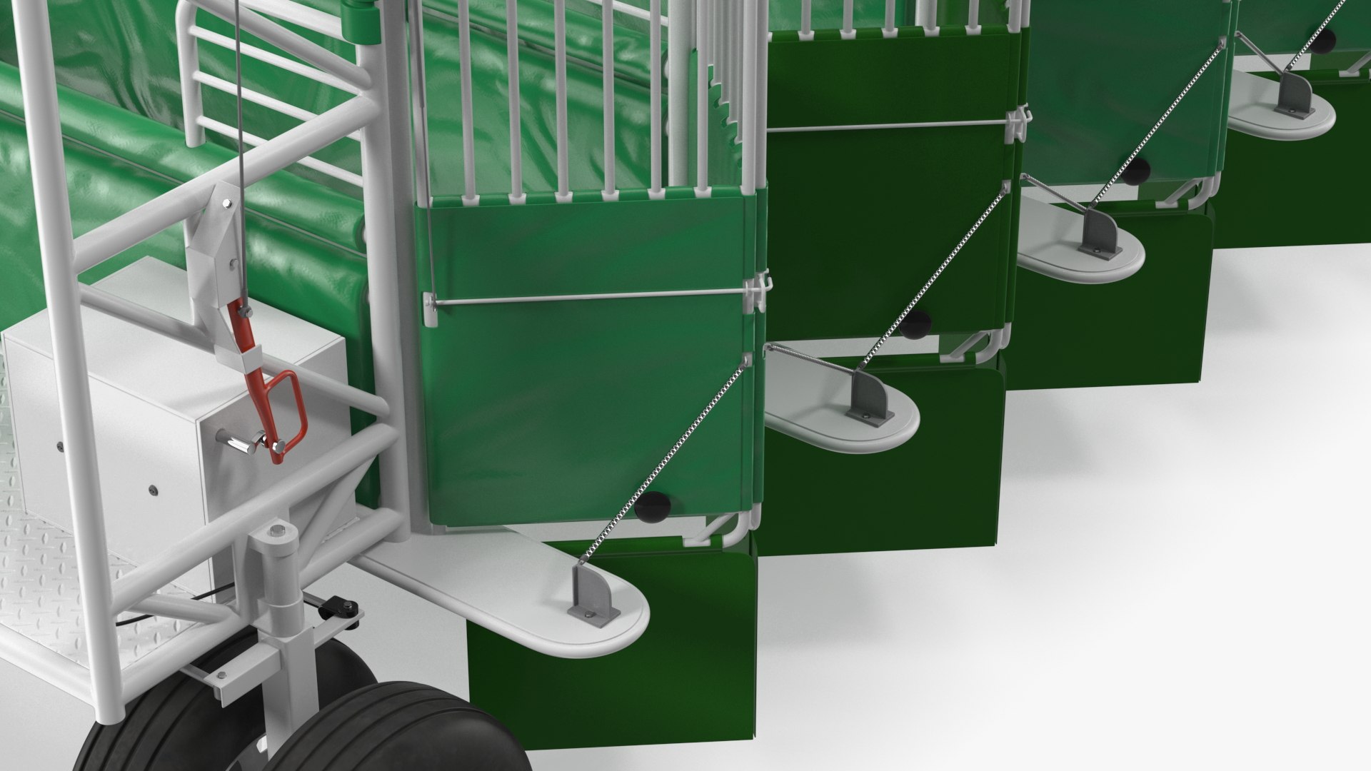 Starting Gates For Horse Racing 6 Stalls 3D Model - TurboSquid 2029395