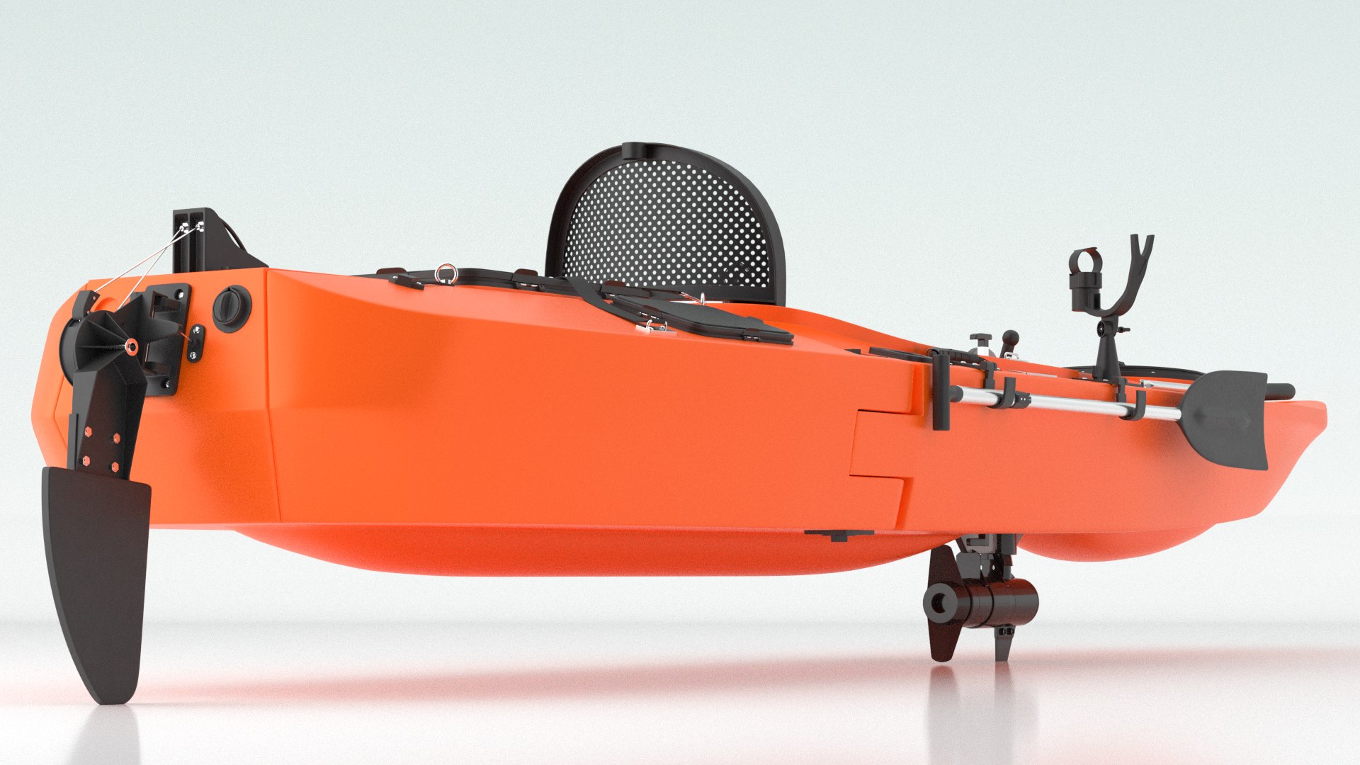 3D Kayak For Fishing With An Electric Motor Haswing Winix HB-54601 ...