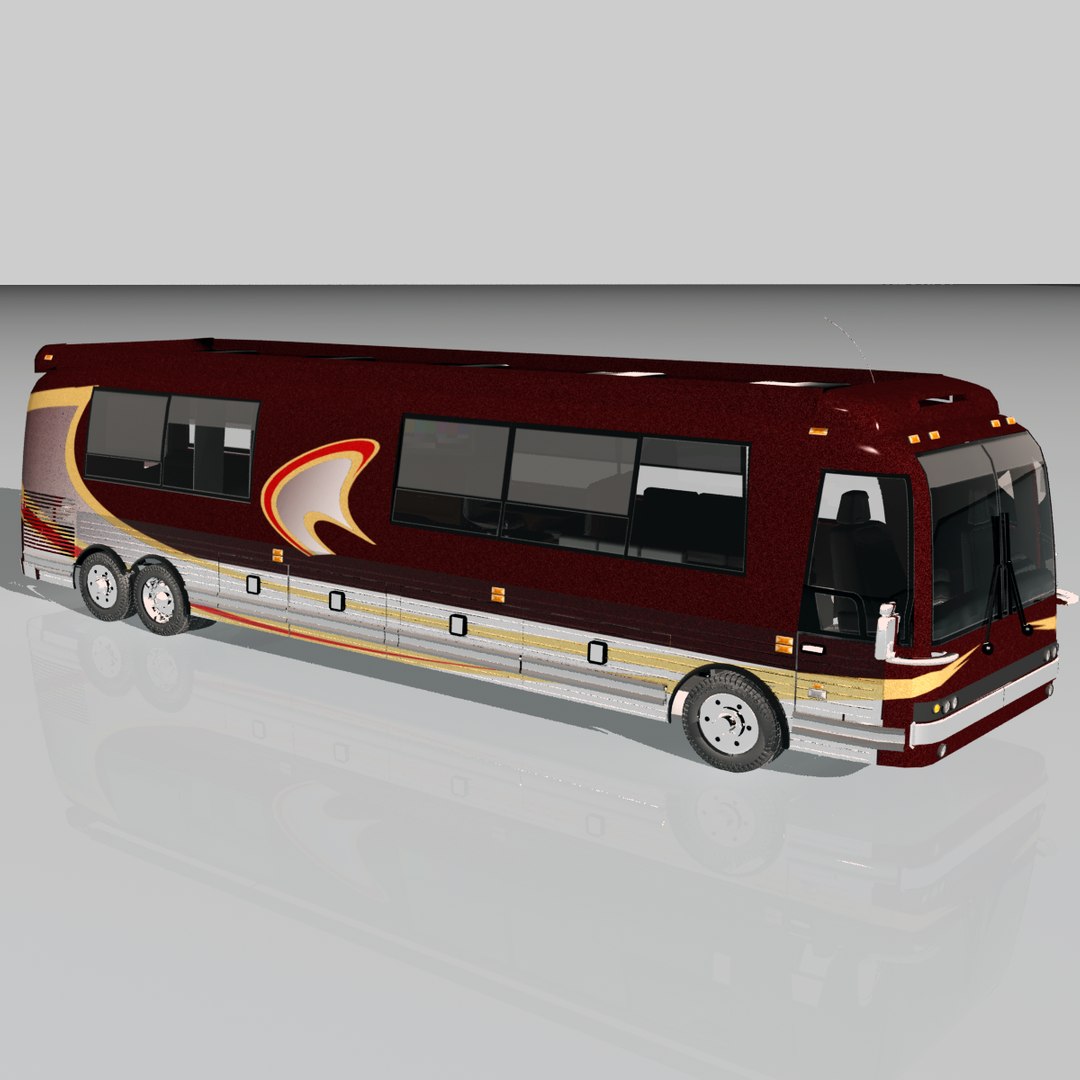 Luxury Motorhome Bus 3D Model - TurboSquid 1187417