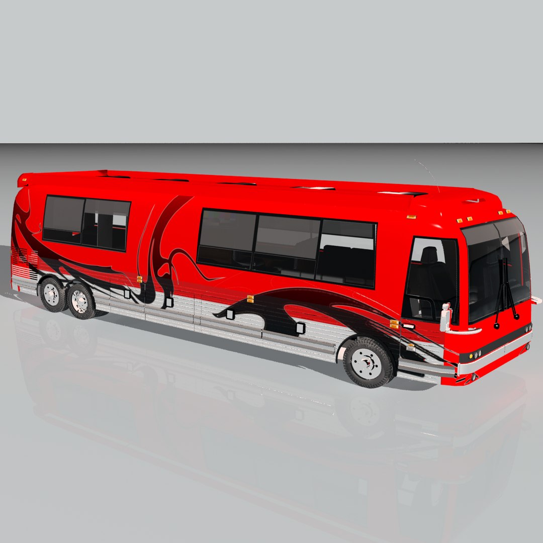 Luxury Motorhome Bus 3D Model - TurboSquid 1187417