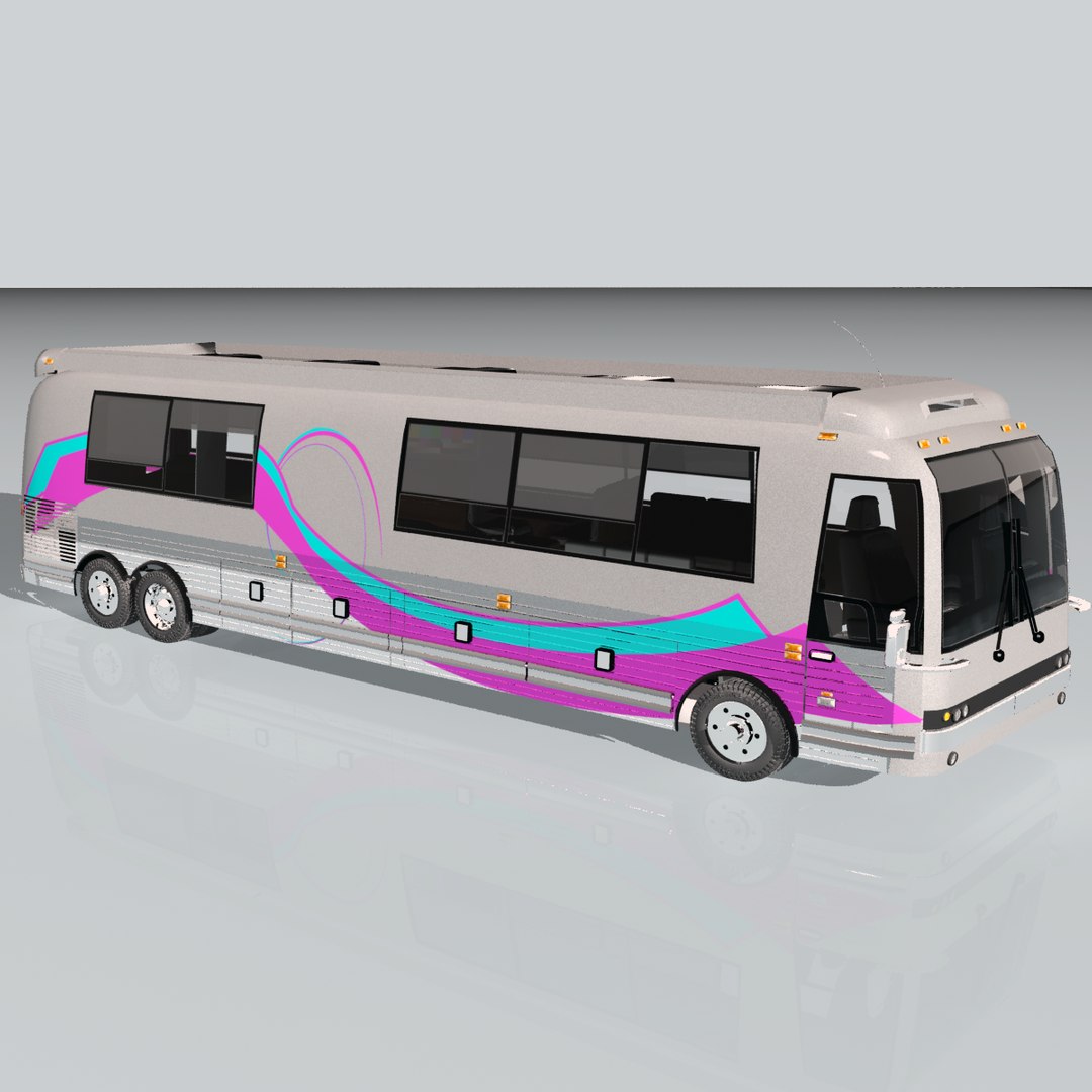 Luxury Motorhome Bus 3D Model - TurboSquid 1187417