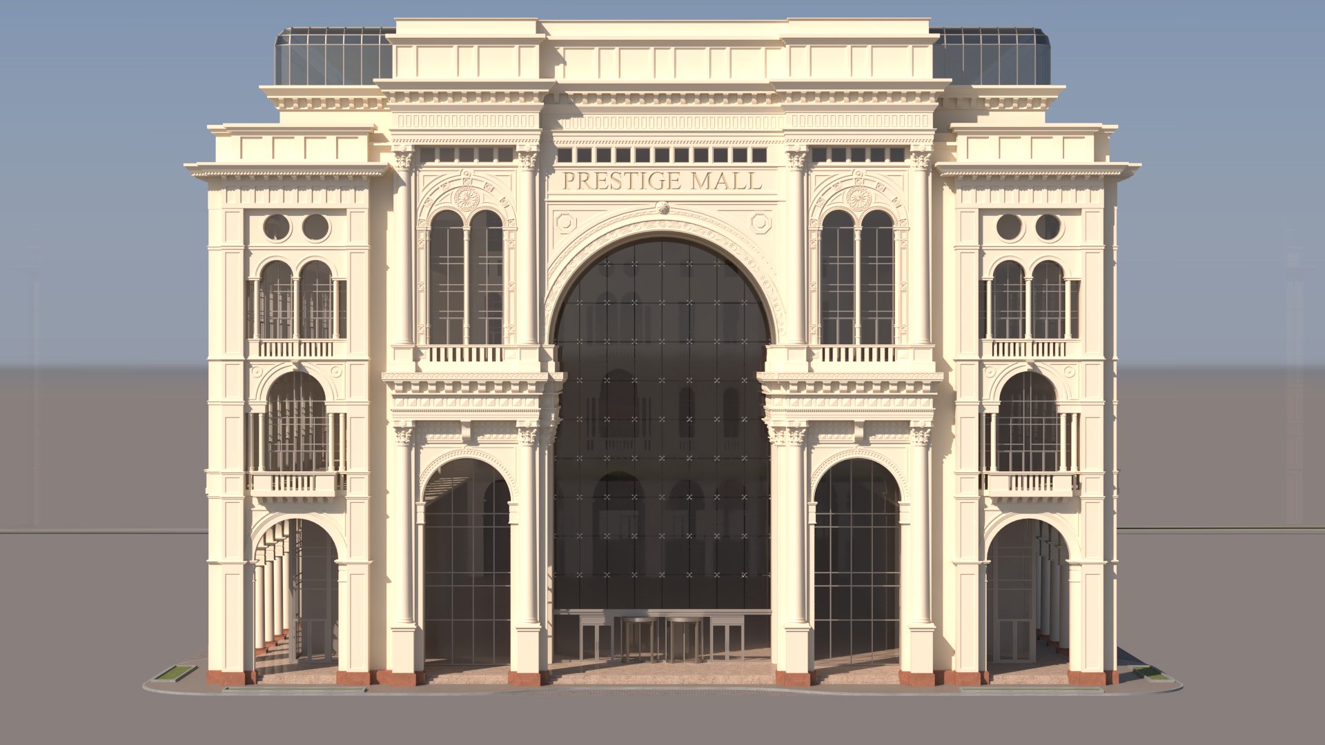 3D Classic Building - TurboSquid 2274564