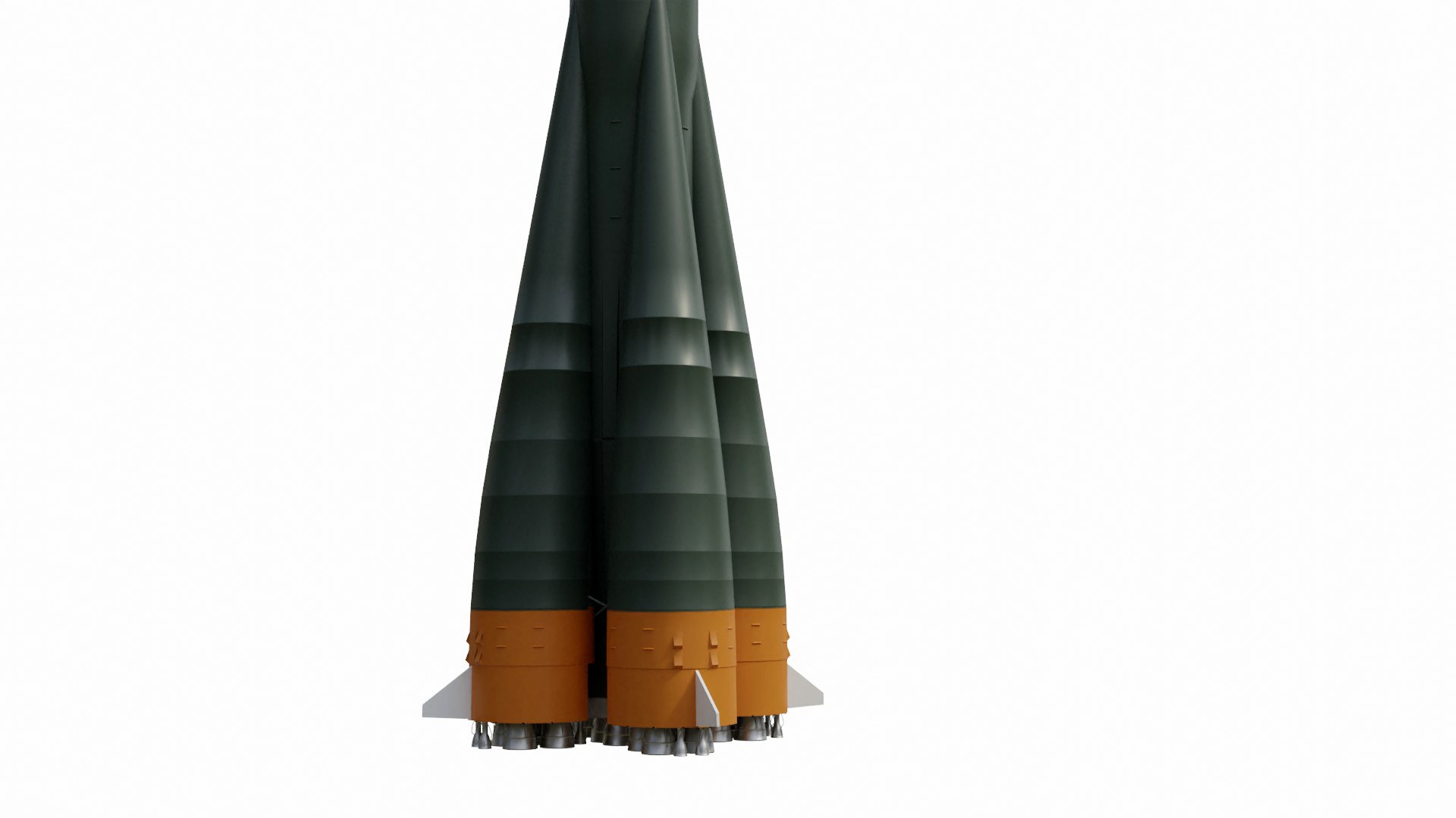 Soyuz Spacecraft Rocket Manned 3d Model
