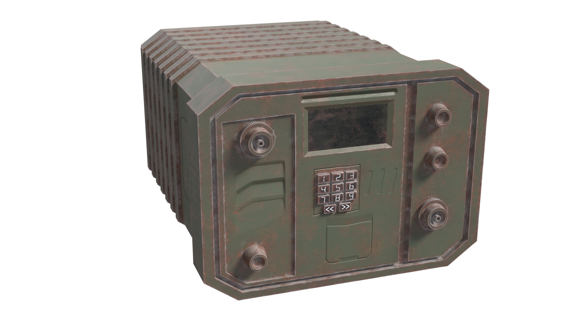 Military Device 01 - Low Poly Game Ready Model - TurboSquid 2390892