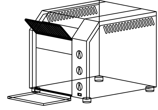 Conveyor Toaster 3D model - TurboSquid 1796966
