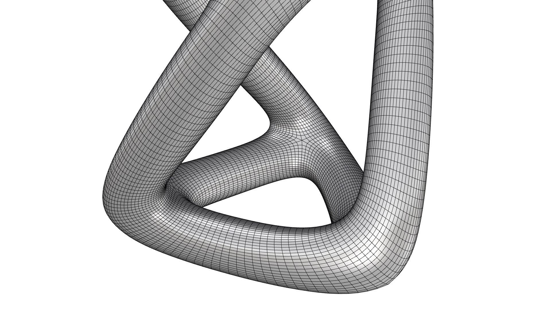 3D Model Twisted Columns Table 01 Triple - TurboSquid 2261233