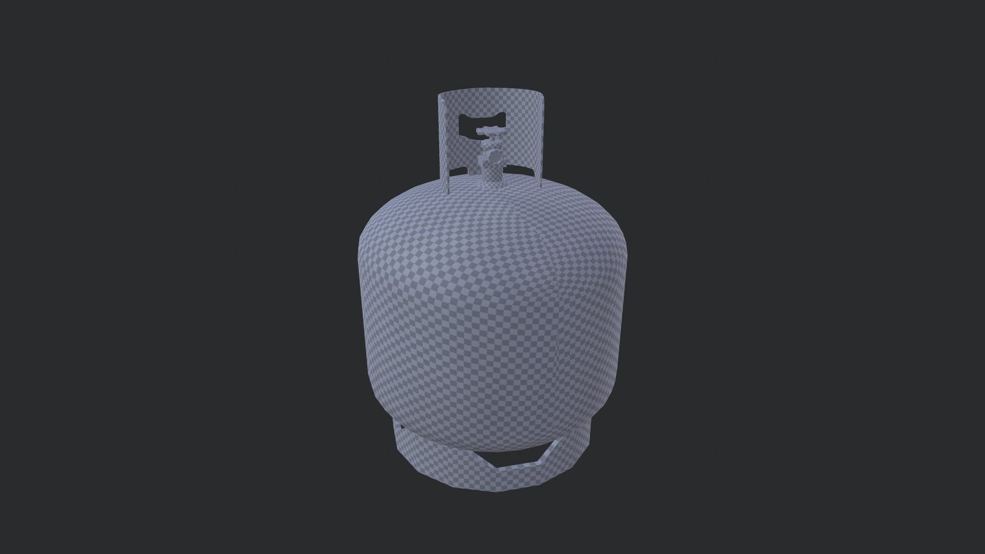 3D Gas Cylinder Model - TurboSquid 1702892