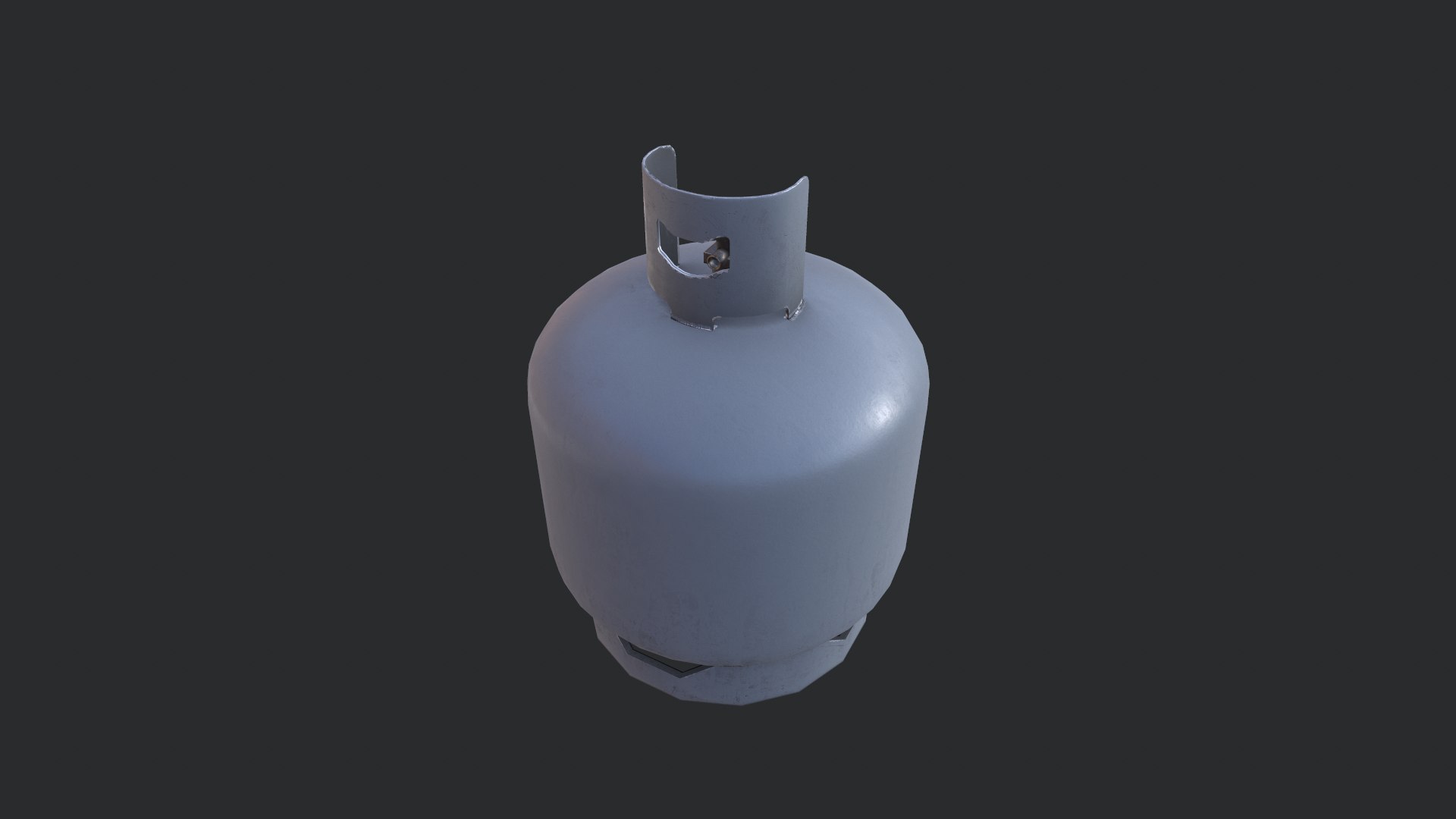 3D Gas Cylinder Model - TurboSquid 1702892