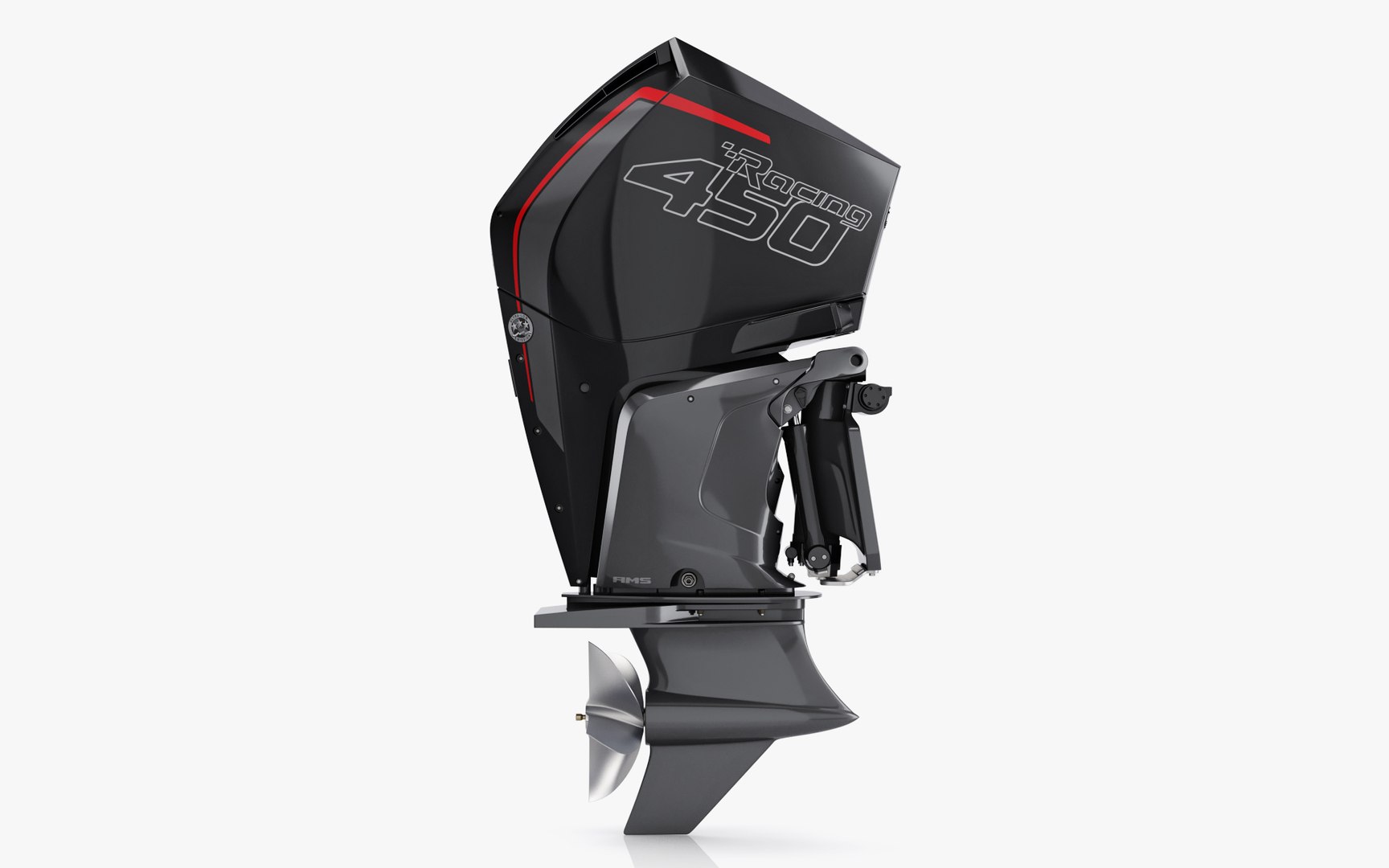 Mercury Racing 450R Outboard Motor 3D Model - TurboSquid 1844157