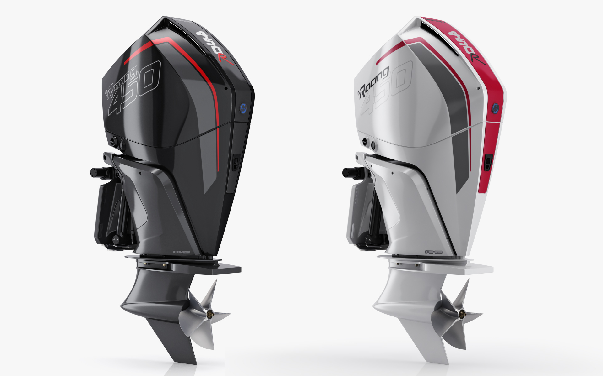 Mercury Racing 450R 舷外机3D模型 - TurboSquid 1844157