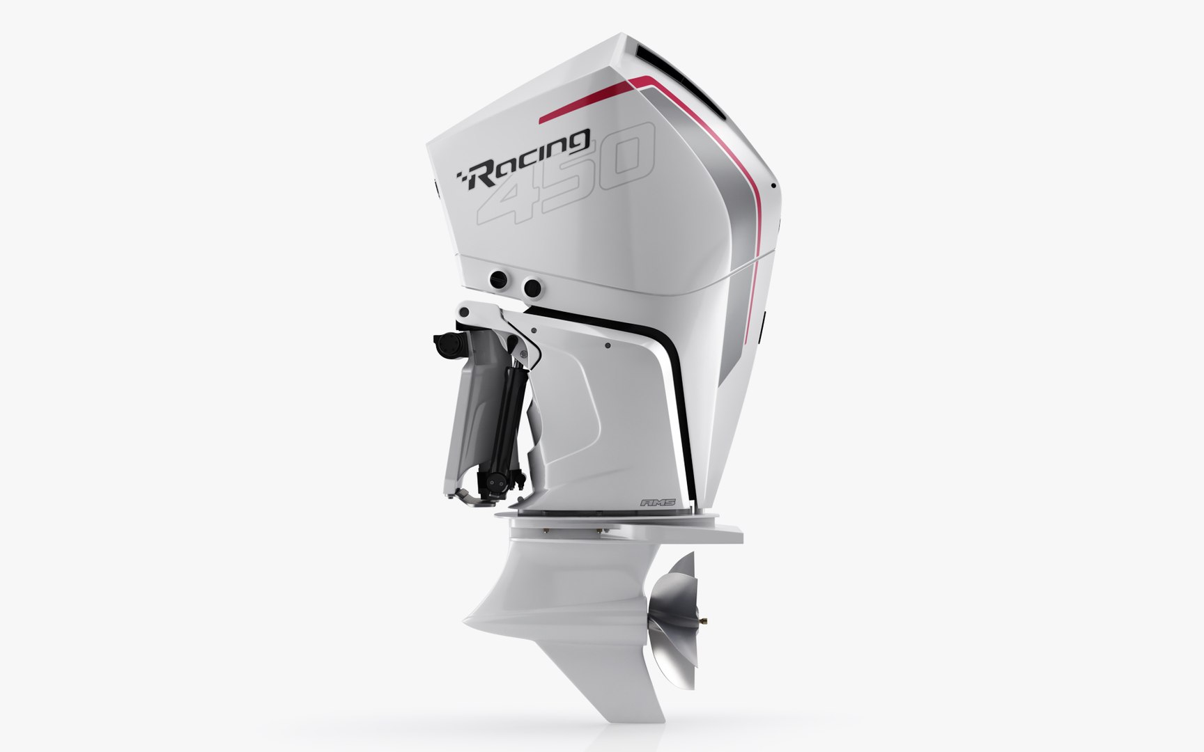 Mercury Racing 450R Outboard Motor 3D Model - TurboSquid 1844157