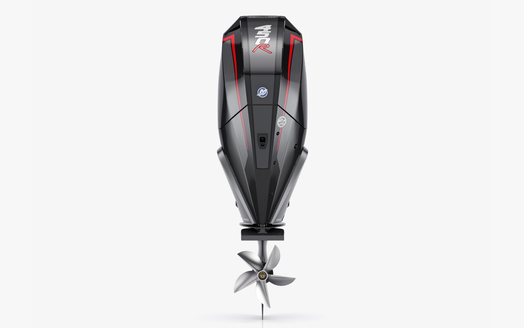 Mercury Racing 450R Outboard Motor 3D Model - TurboSquid 1844157