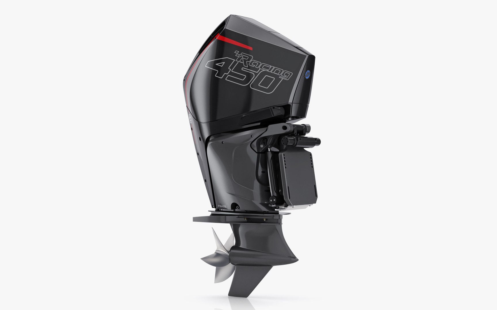 Mercury Racing 450R Outboard Motor 3D Model - TurboSquid 1844157