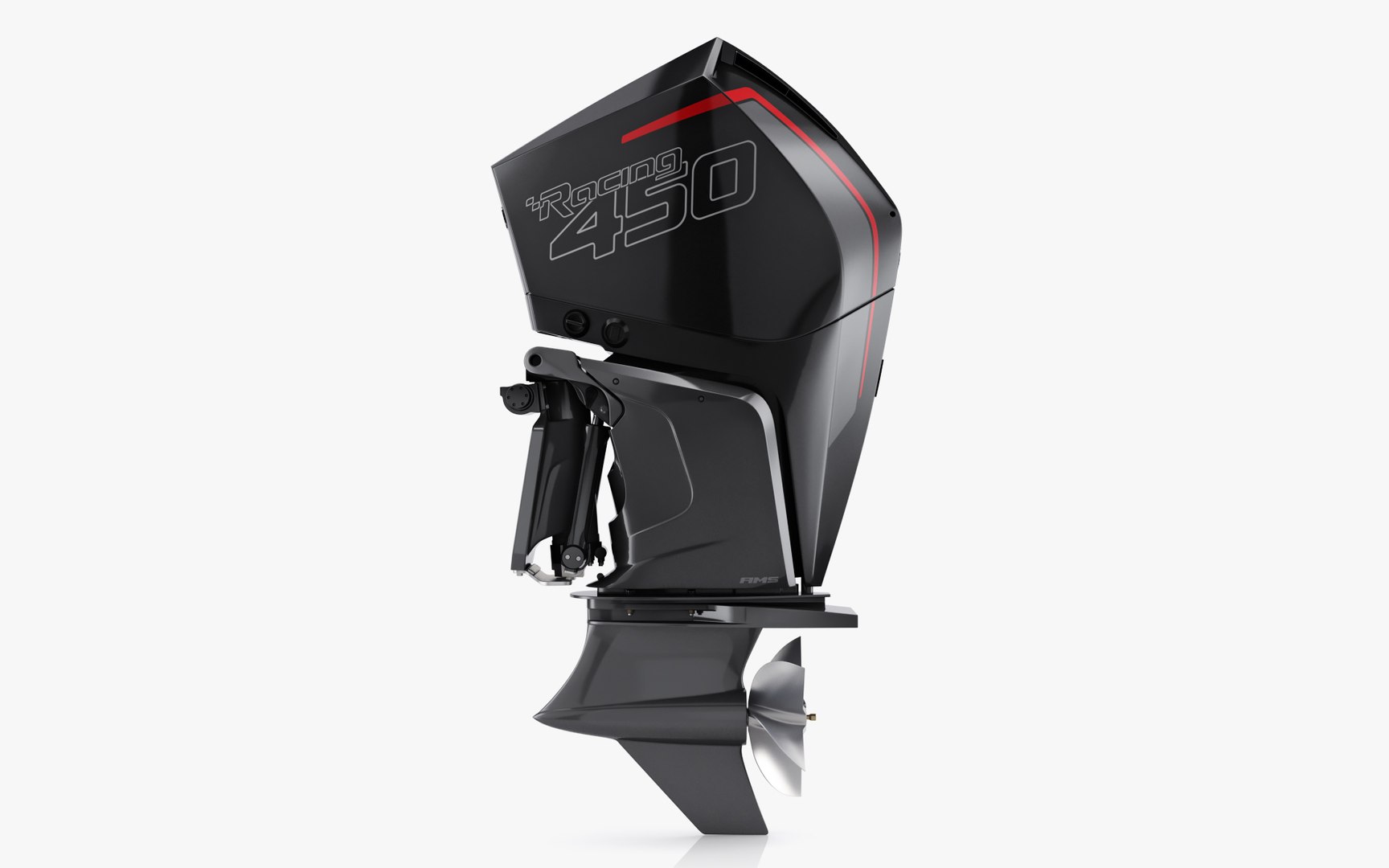 Mercury Racing 450R Outboard Motor 3D Model - TurboSquid 1844157