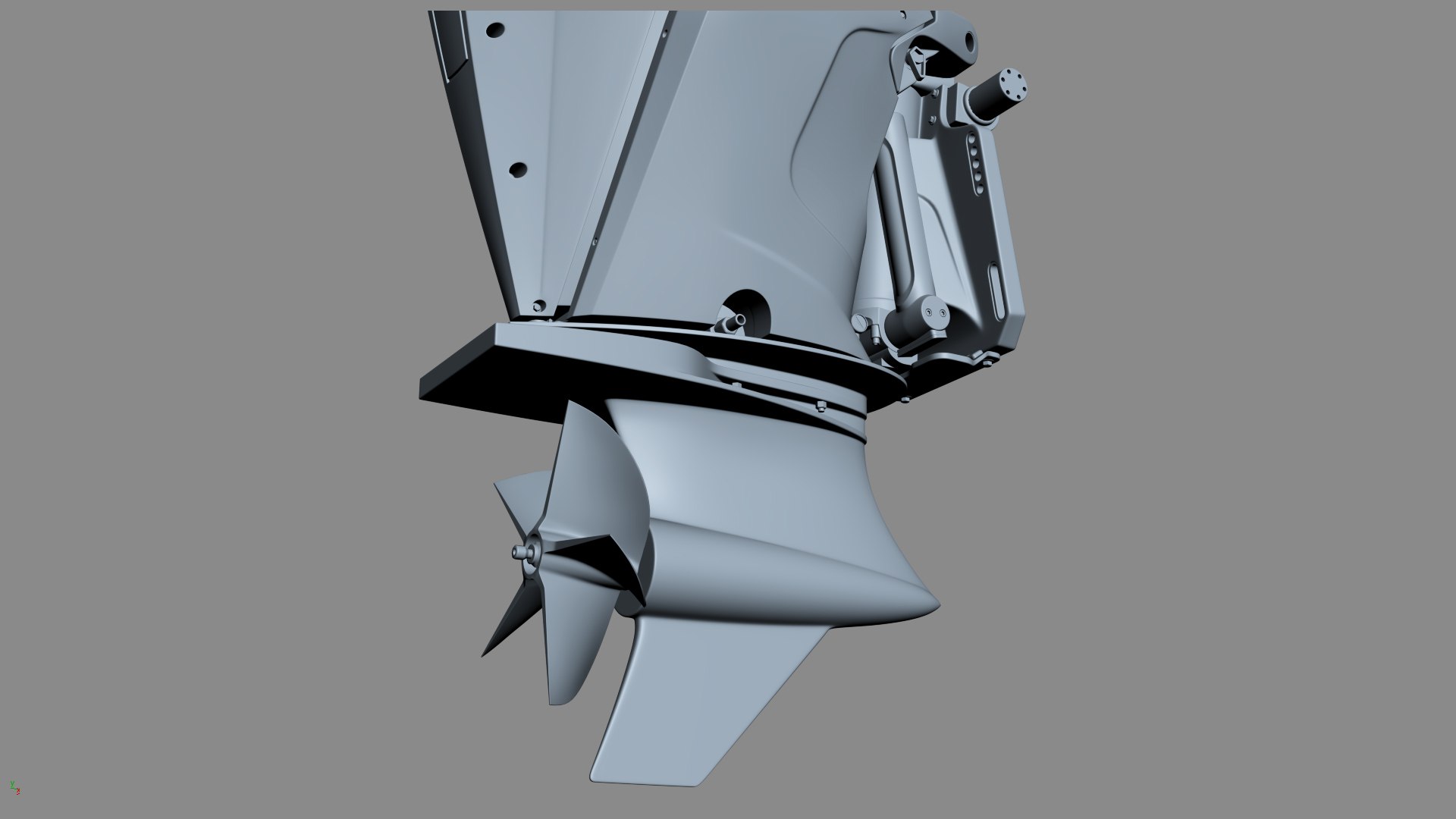Mercury Racing 450R Outboard Motor 3D Model - TurboSquid 1844157