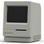Apple Macintosh Classic Ii 3d C4d