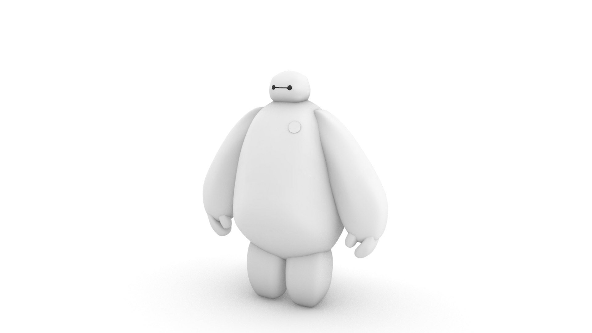 3D Baymax Model - TurboSquid 2384757