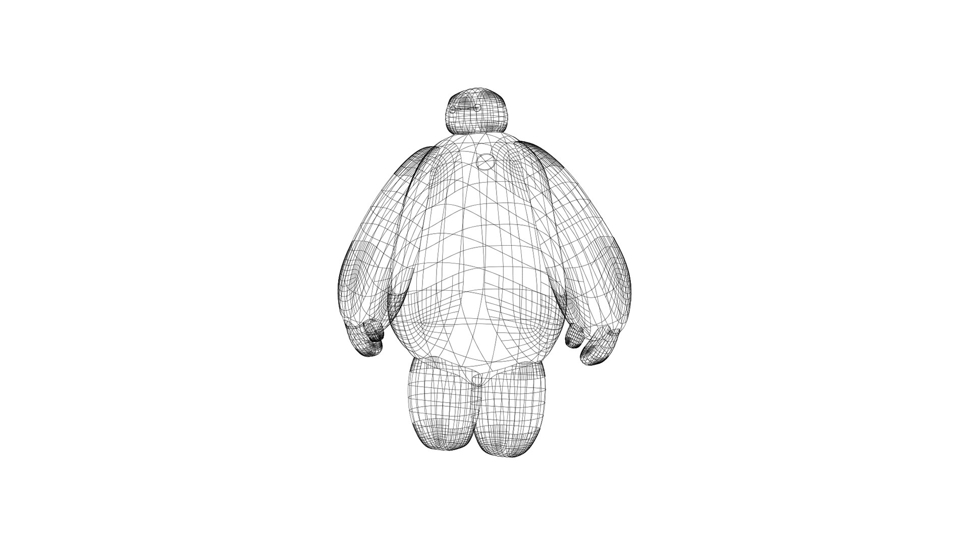 3D Baymax Model - TurboSquid 2384757