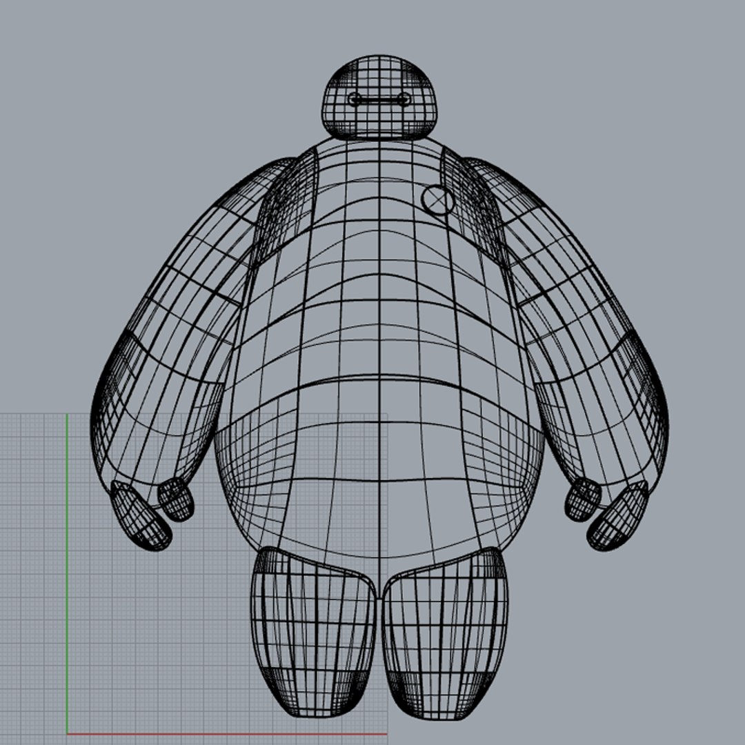 3D Baymax Model - TurboSquid 2384757