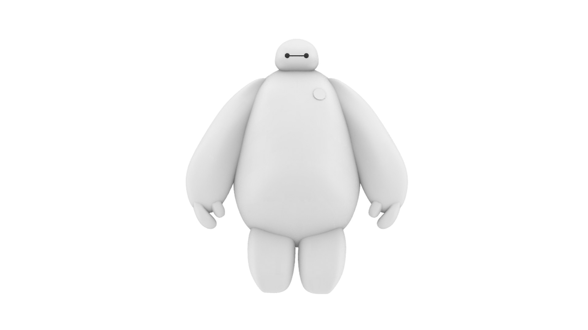 3D Baymax Model - TurboSquid 2384757