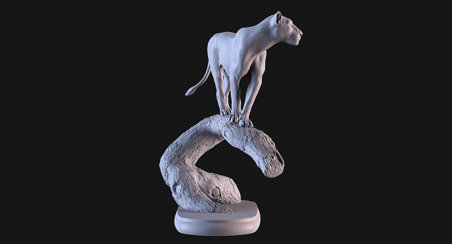Lioness 3D Model - TurboSquid 2318641