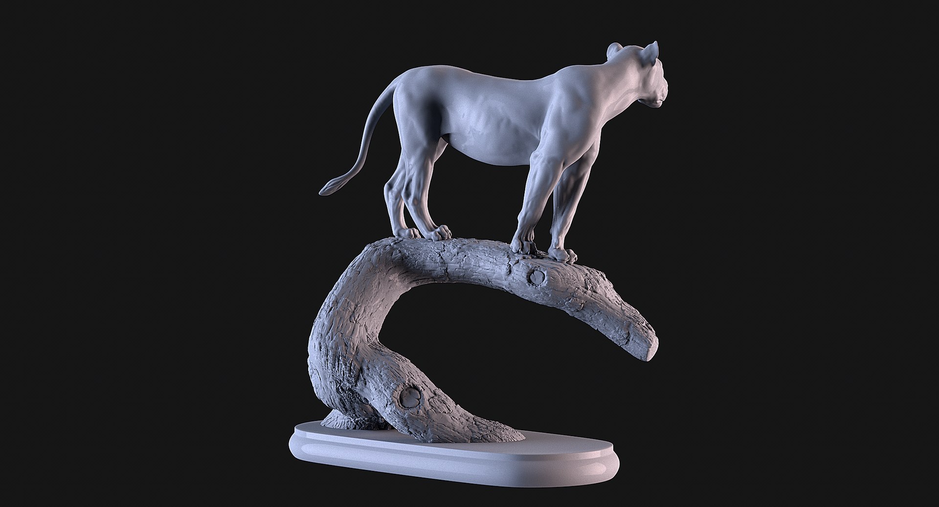 Lioness 3D Model - TurboSquid 2318641