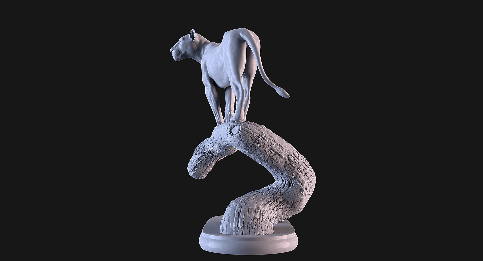 Lioness 3D Model - TurboSquid 2318641