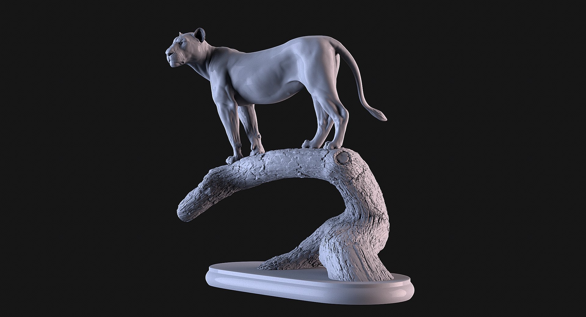 Lioness 3D Model - TurboSquid 2318641