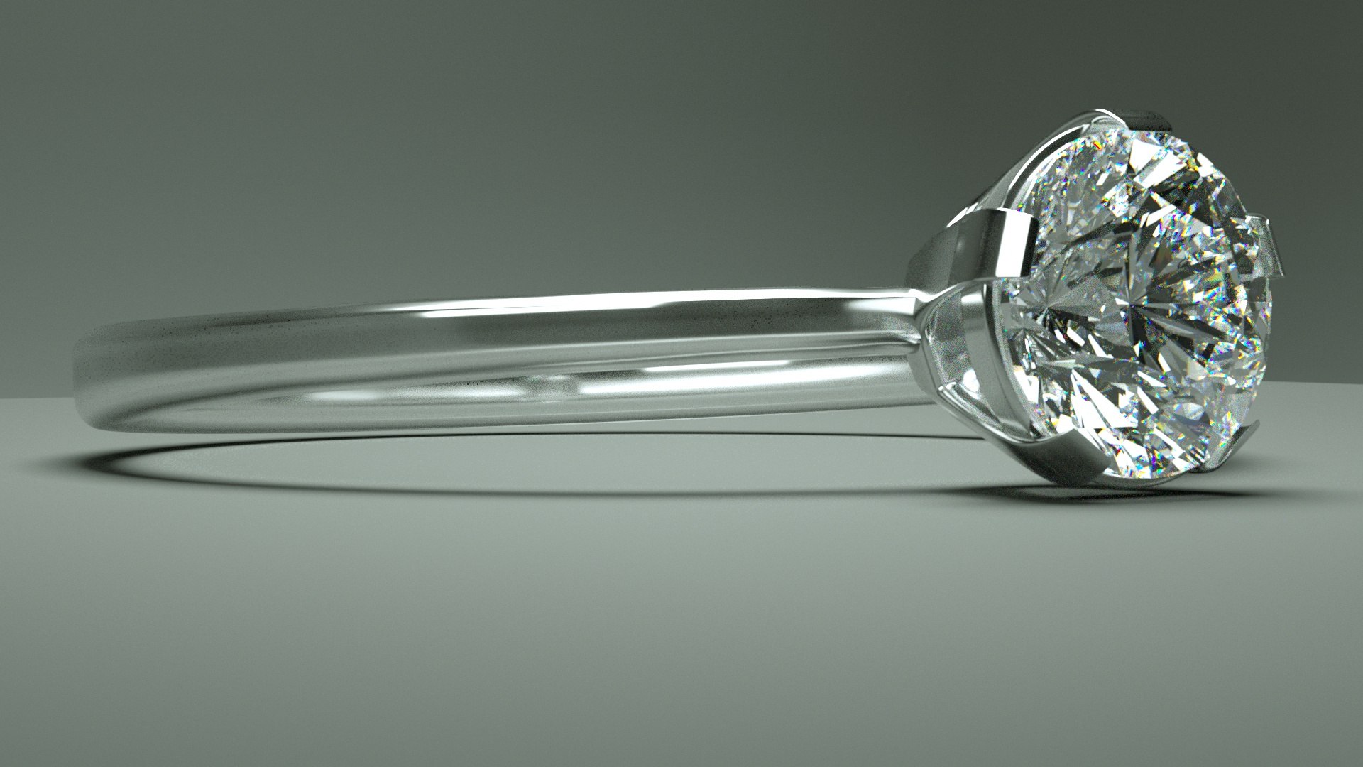 Diamond Ring Model - TurboSquid 1981154