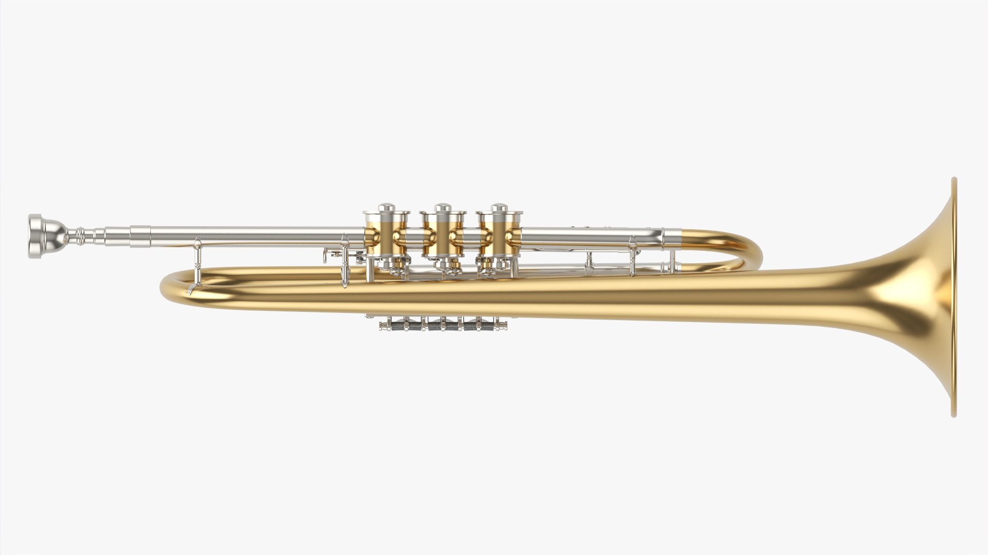 Rotary Valve Trumpet 3D - TurboSquid 1809475