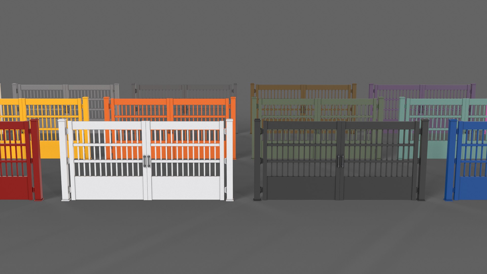 PBR Gate C5 3D Model - TurboSquid 2357135