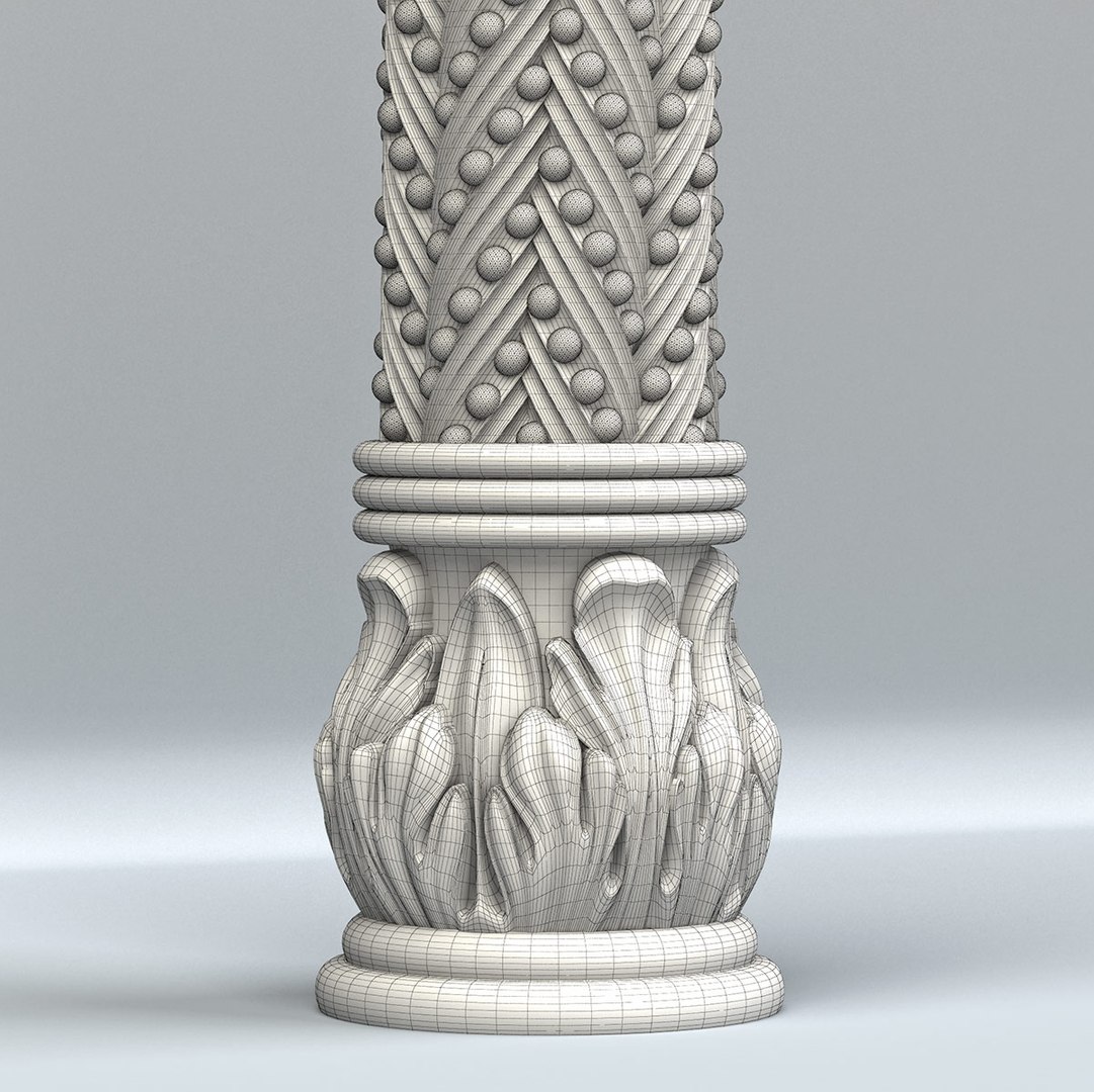 3D Model Column 007 - TurboSquid 1754314