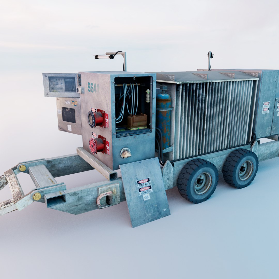 3D Mine Transformer Model - TurboSquid 2250169