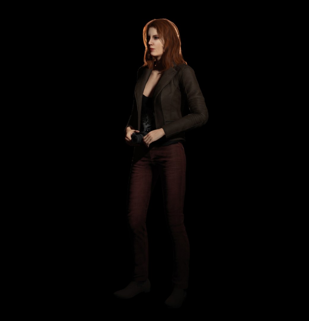 3D PhotographerWoman Model - TurboSquid 1776598