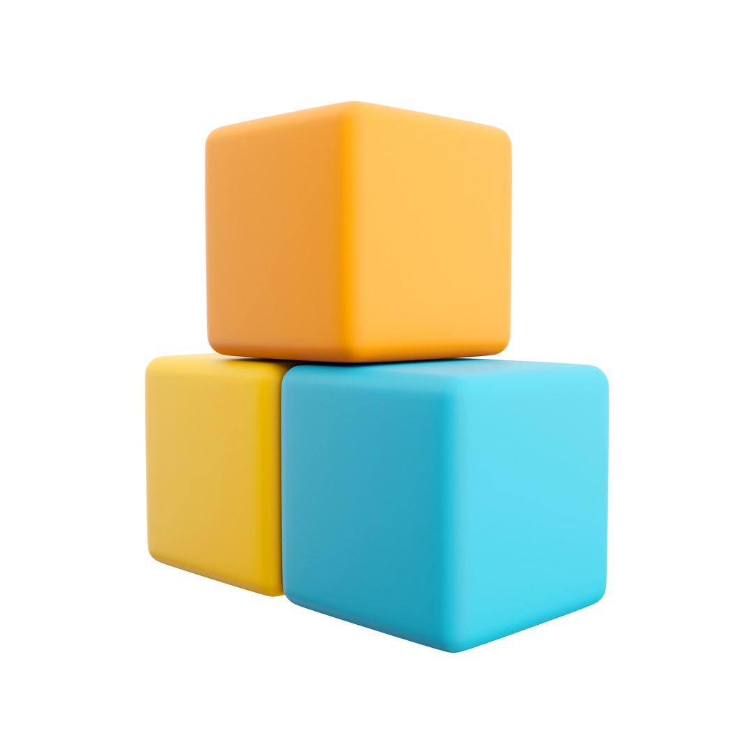 3D 3d ABC Blocks Model - TurboSquid 2013880