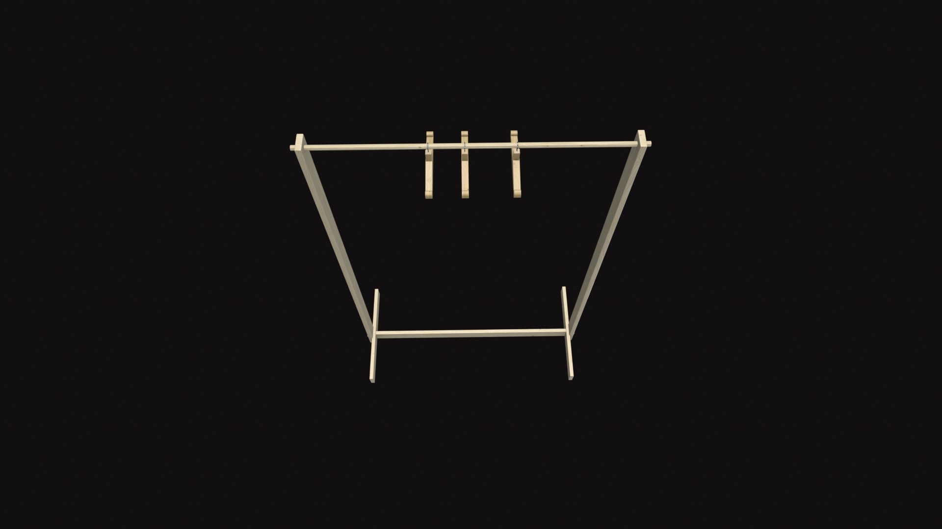 Medieval Hanger Stand 3D Model - TurboSquid 2321103