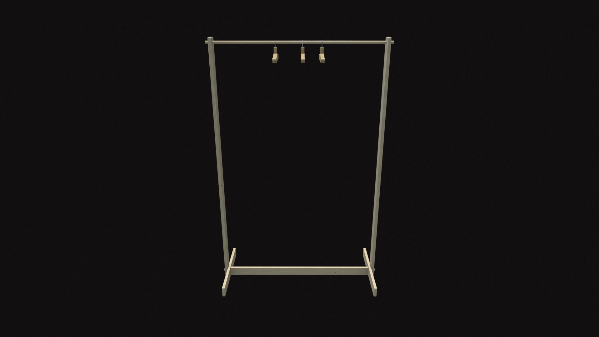 Medieval Hanger Stand 3D Model - TurboSquid 2321103