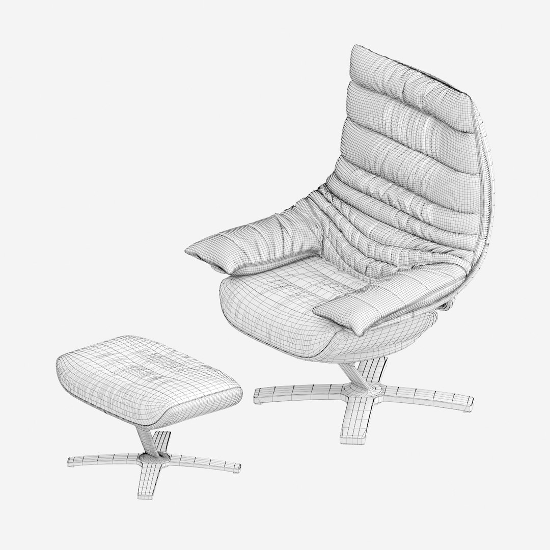 3D Recliner Chair Re-vive Lounge Model - TurboSquid 1462710
