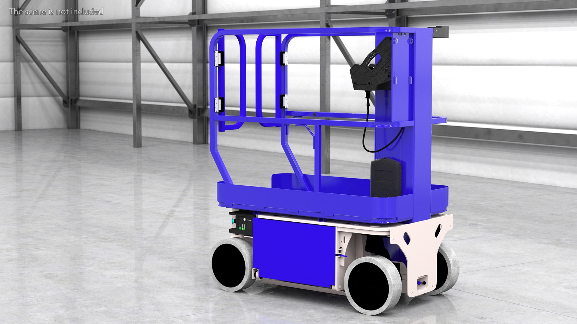 Vertical Mast Lift Folded New 3D Model - TurboSquid 1870678