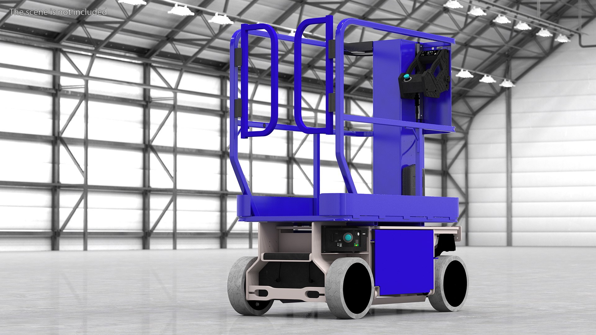 Vertical Mast Lift Folded New 3D Model - TurboSquid 1870678
